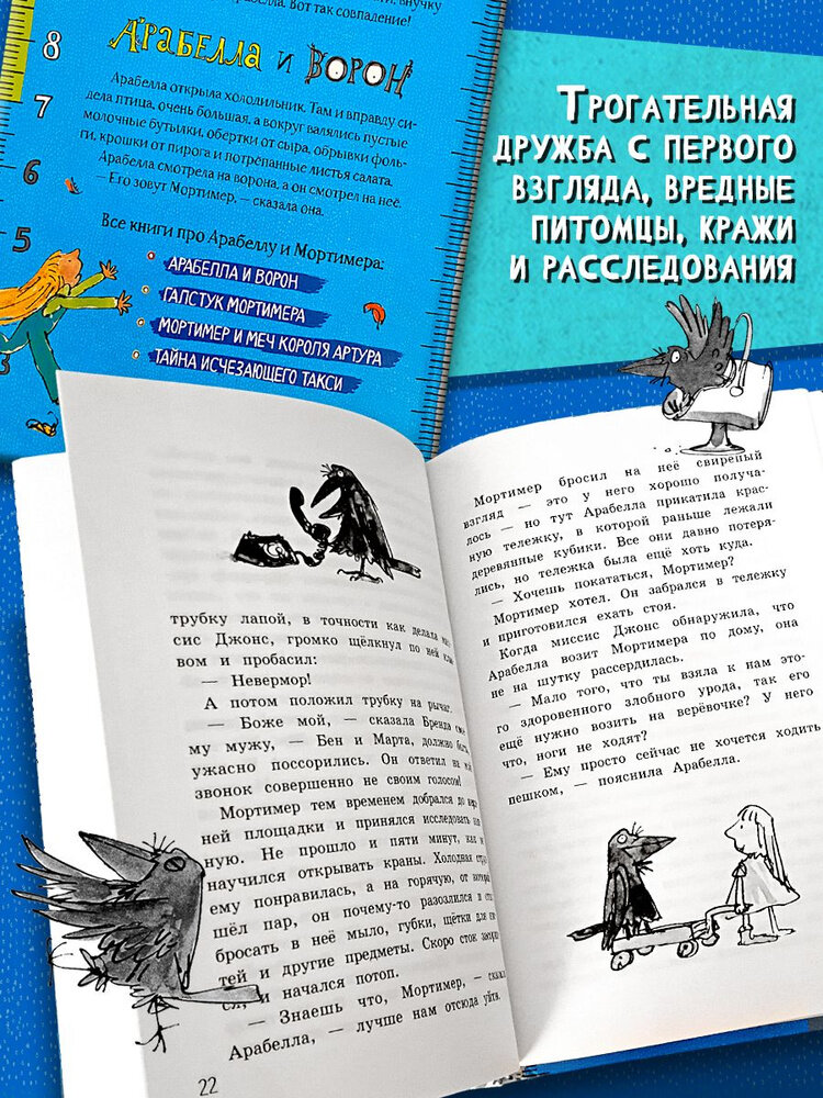 Книга Лабиринт "Арабелла и ворон", Эйкен Джоан, 2023 год, твердый переплет, 128 стр. — фото 1