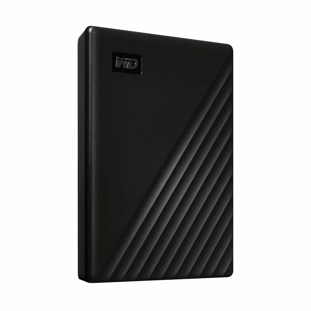 Western Digital 2 ТБ Внешний жесткий диск (WDBYVG0020BBK-WESN), Пластик, черный