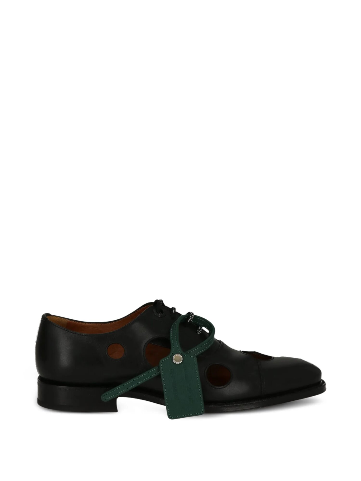 Туфли Cut-out leather derby shoes 
