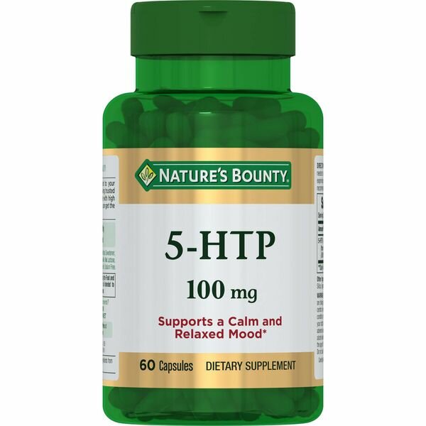 5-НТР (гидрокситриптофан) Nature's Bounty/Нэйчес баунти капсулы 100мг 60шт