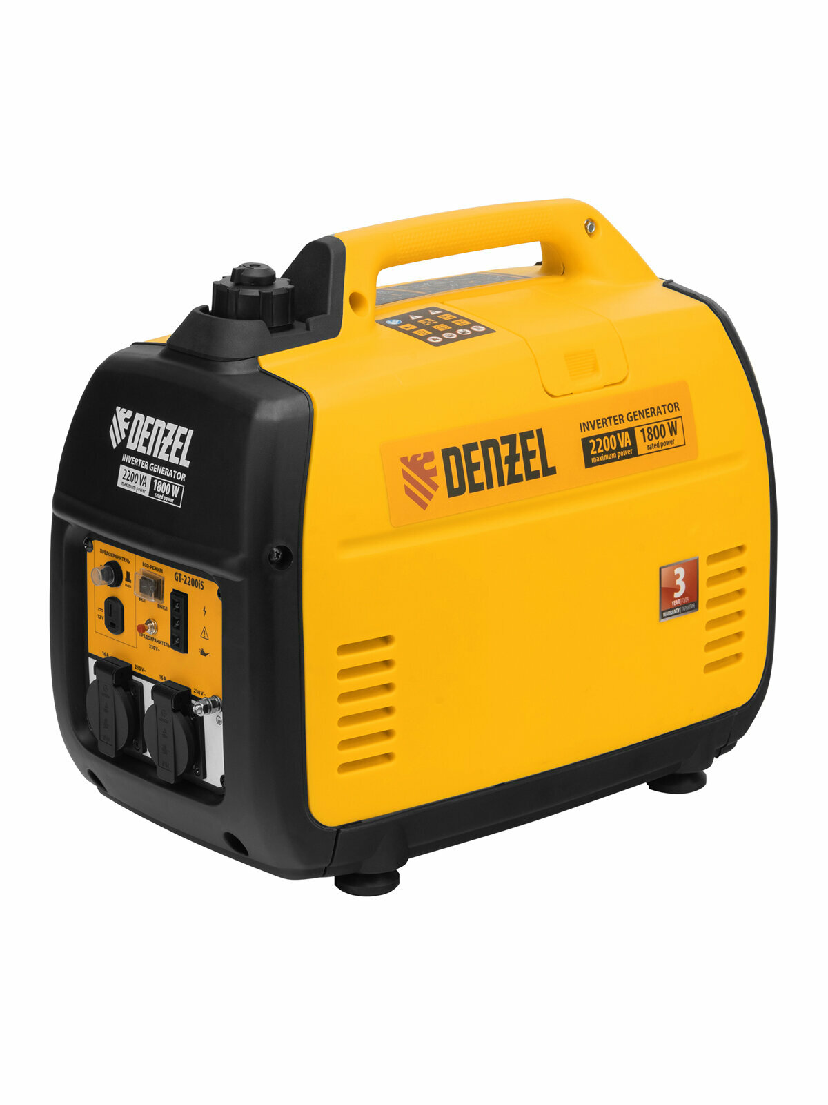 Бензиновый генератор Denzel GT-2200iS 94702