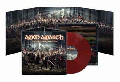 Виниловая пластинка Amon Amarth - The great heathen army LP Blood Red