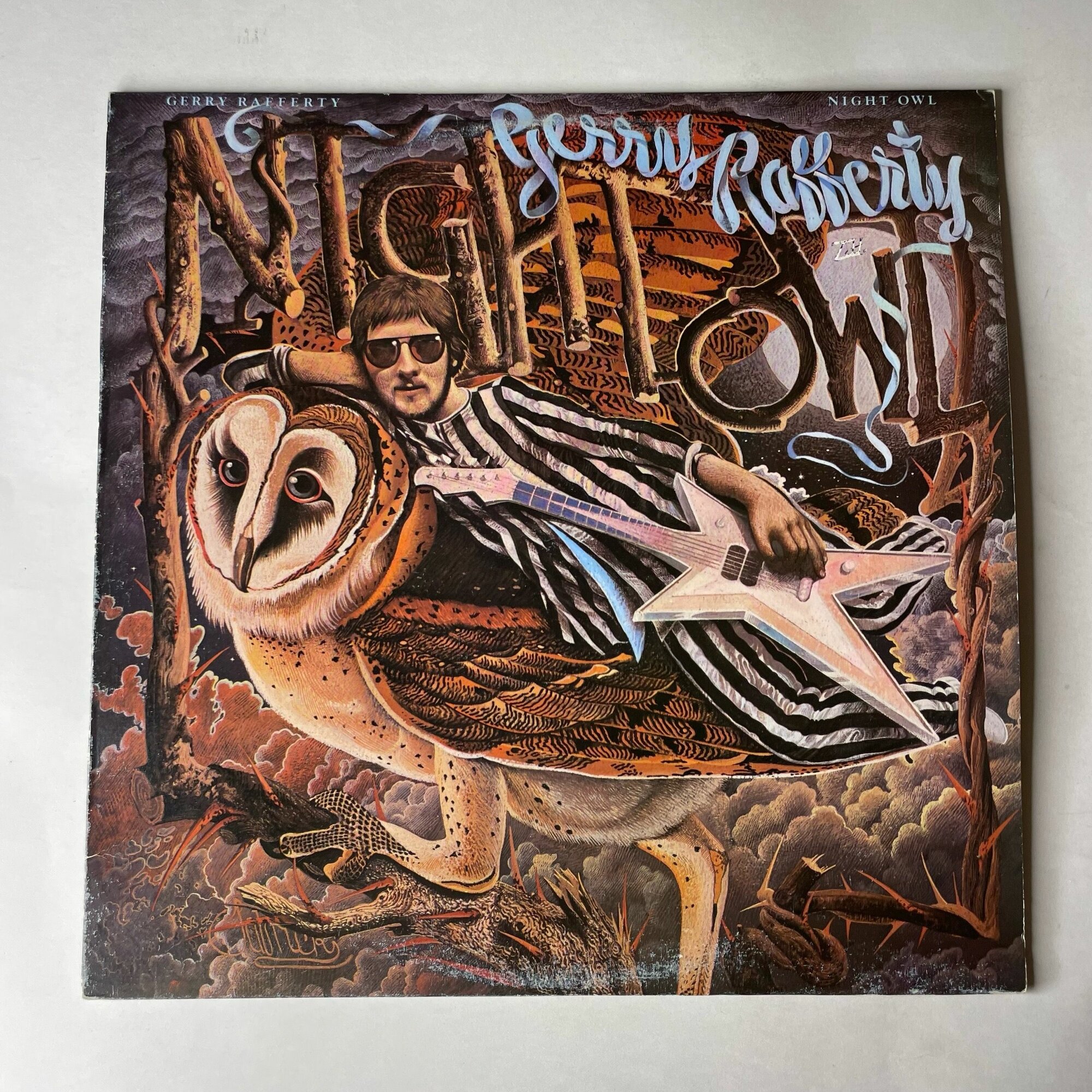 Винтажная виниловая пластинка LP Gerry Rafferty Night Owl (Канада 1979)