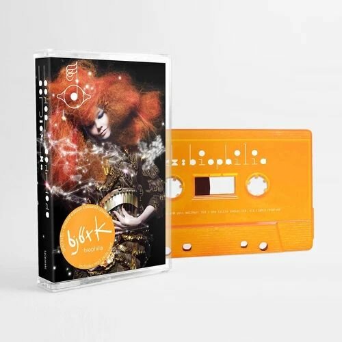 Bjork. Biophilia (MC Ltd Orange/Reissue/Аудиокассета)