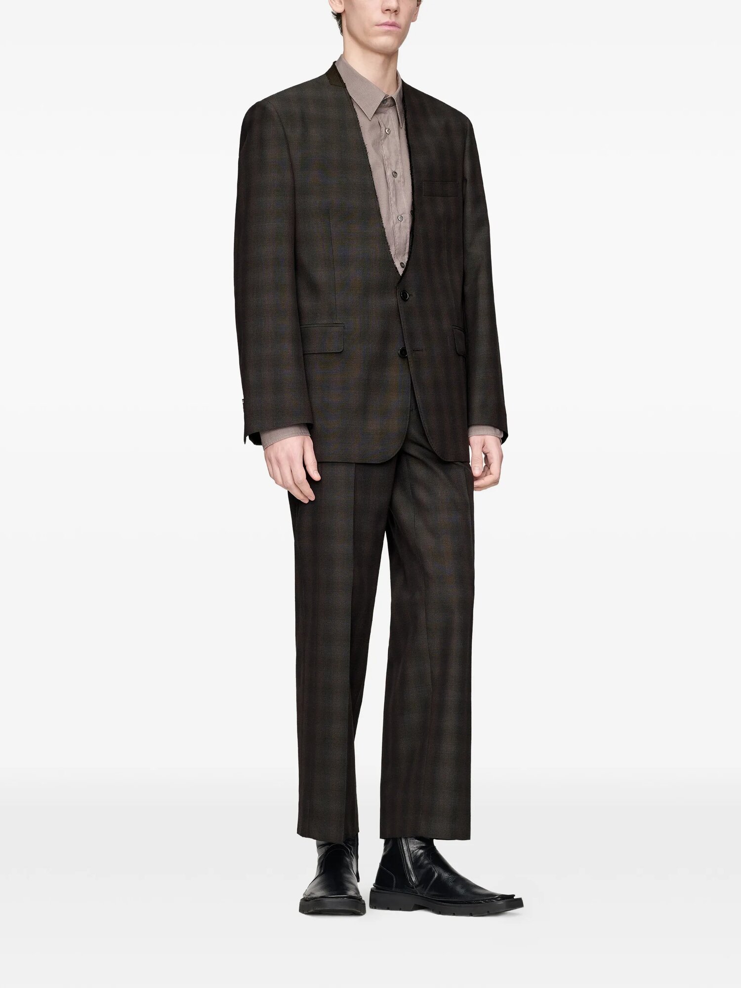 Пиджак Maison Margiela Virgin wool single-breasted blazer, размер 54, brown — фото 1