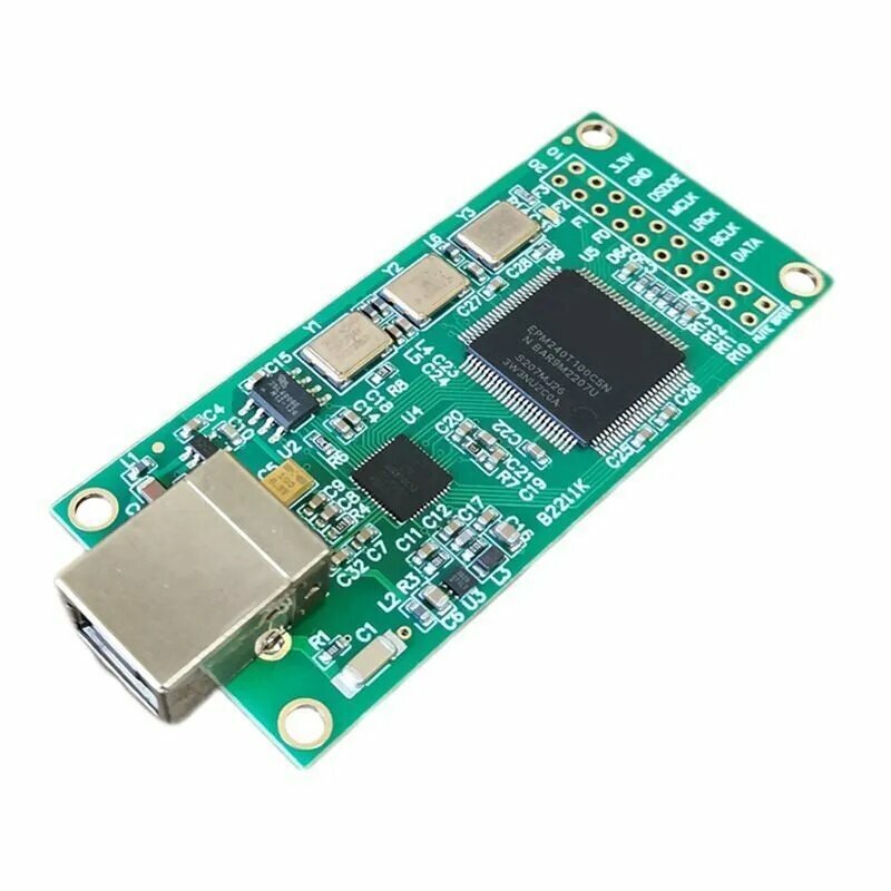 (H V Q D) XU208 Модуль Цифрового Интерфейса USB Аудиоинтерфейса