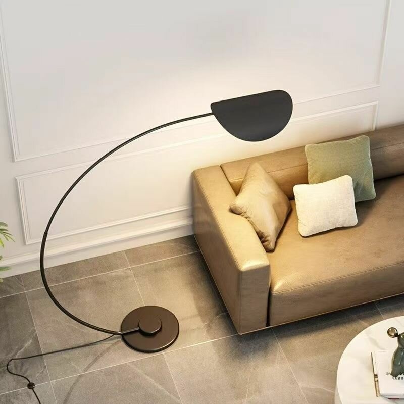 Напольный светодиодный светильник (торшер, лампа) с пультом управления Emilion Loft Simple Light 2.4G, LED (Черный)