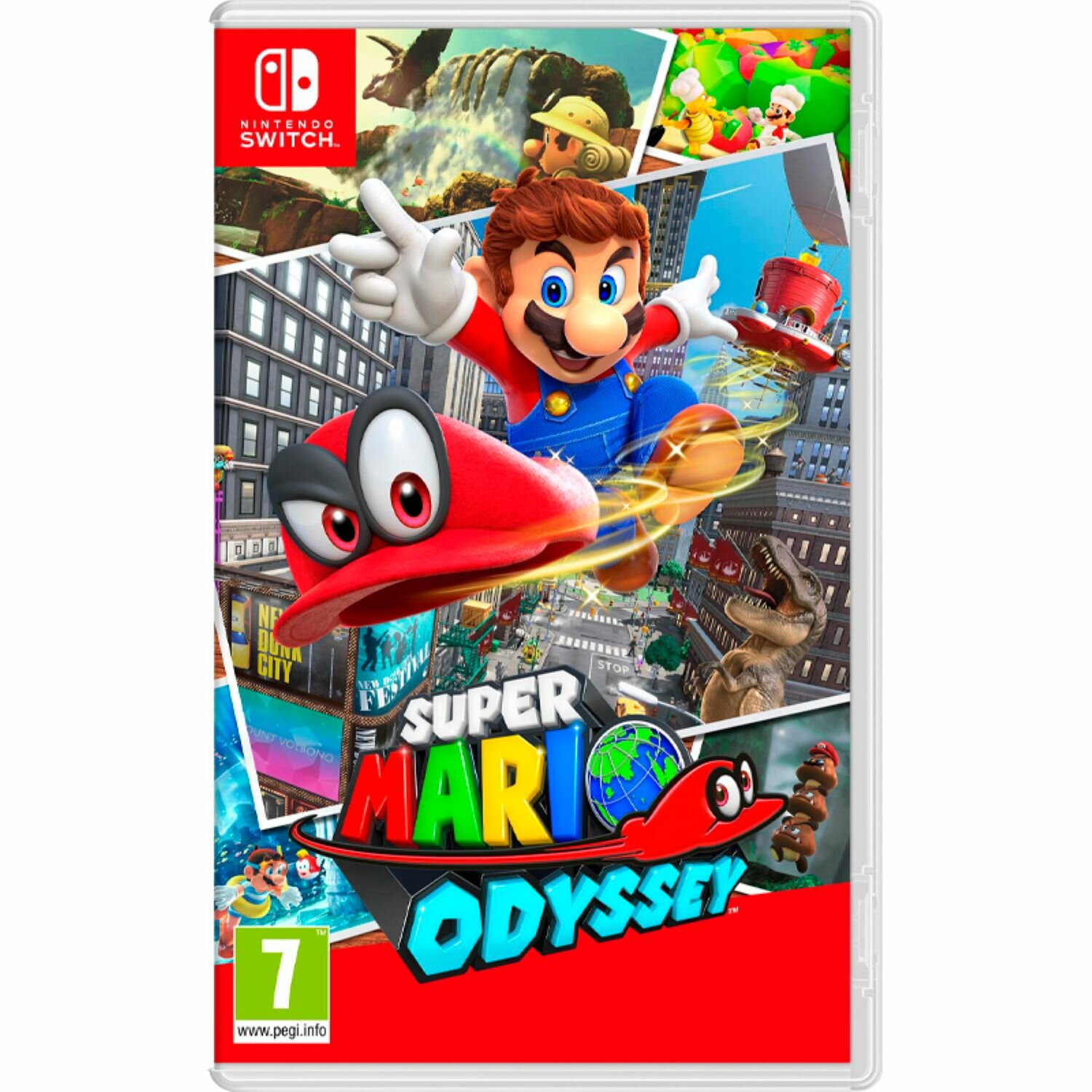 Super Mario Odyssey (русская версия) (Игра на картридже) (Nintendo Switch)