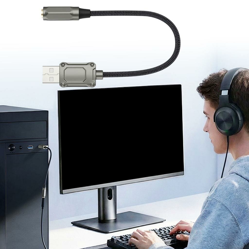 Кабель USB-C — 3,5 мм — фото 1
