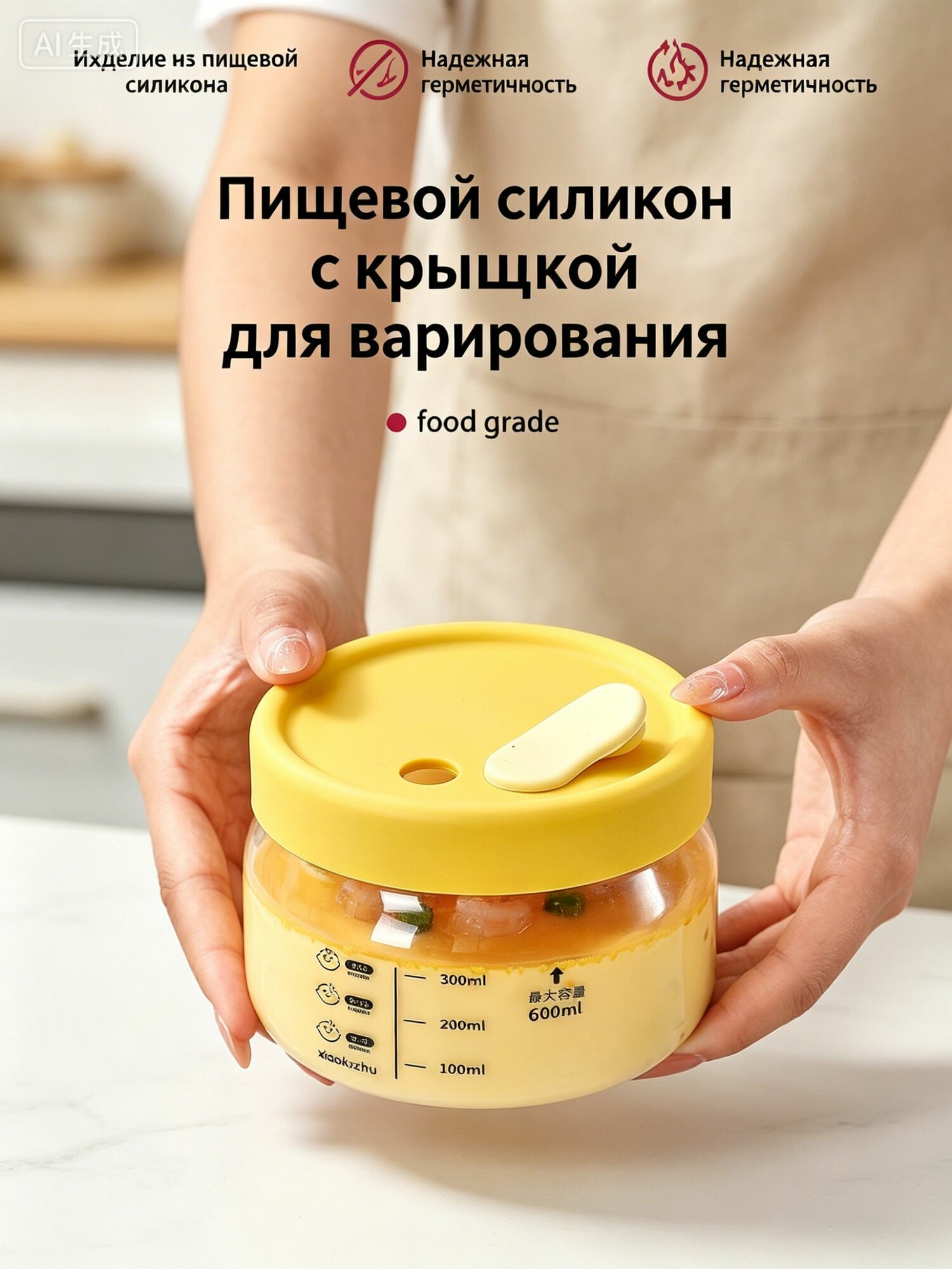 Крышка для гастроемкости "SPRQ", 600 мл, 1 шт