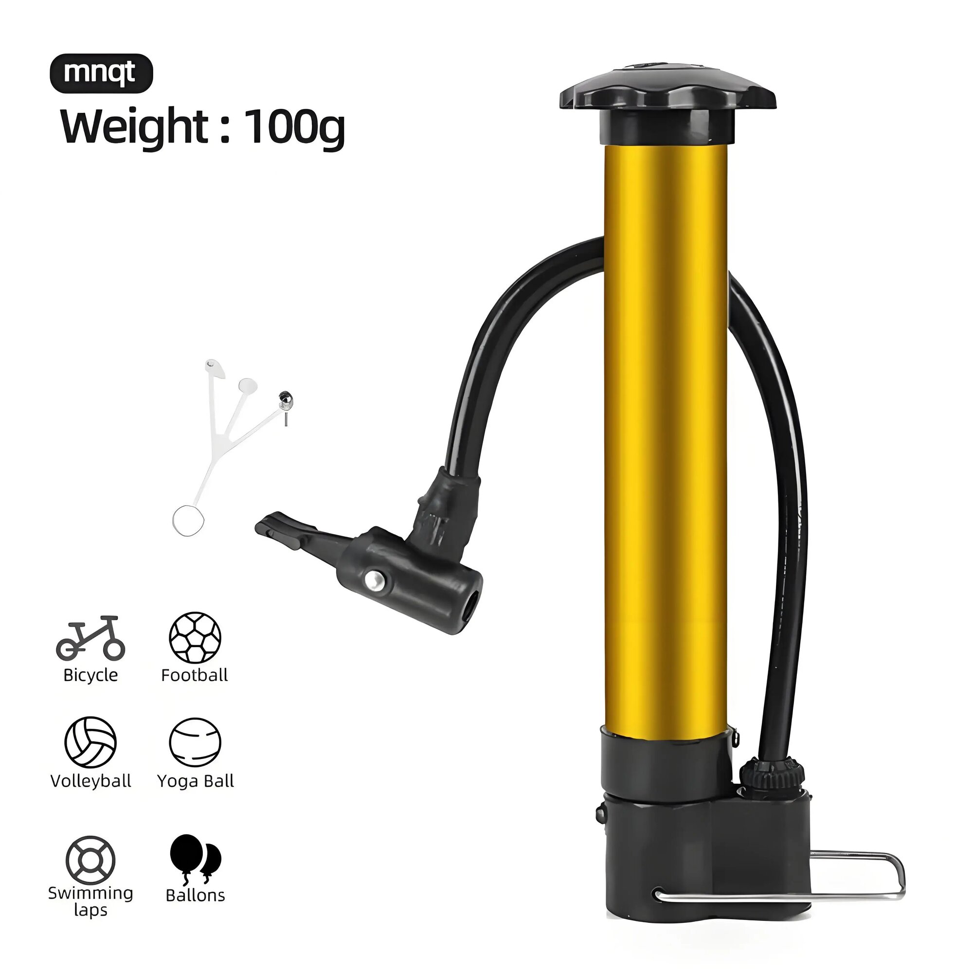 Велосипедный насос XUNTING MTB 80 PSI