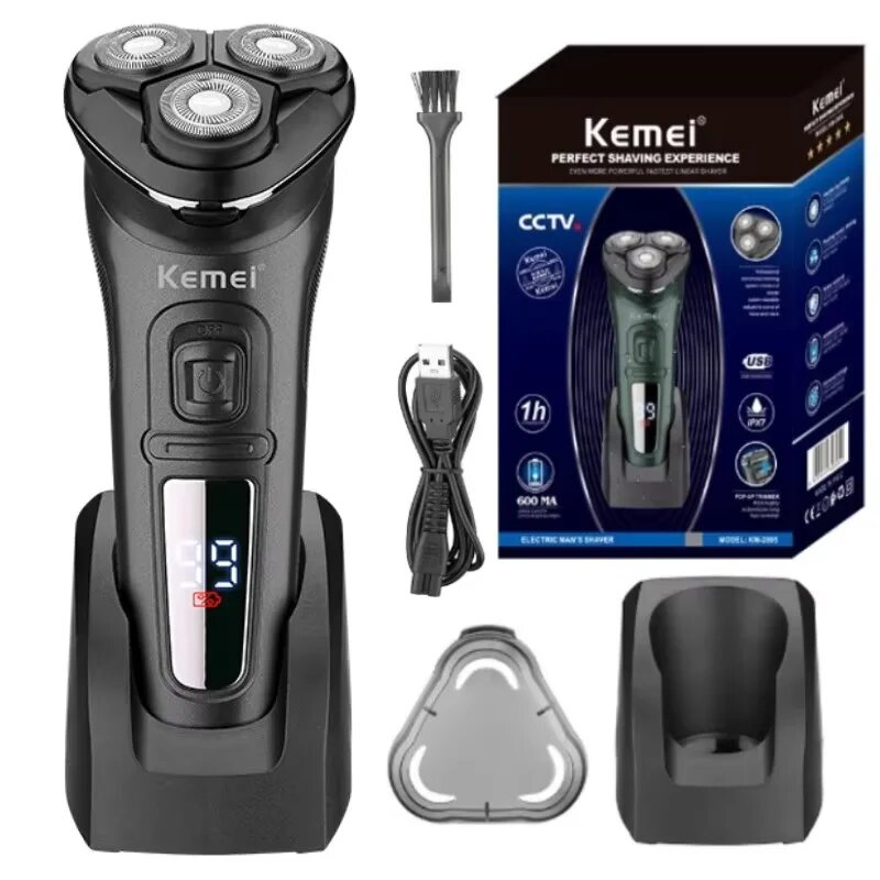 Электробритва Kemei 2805 для мужчин 2805black