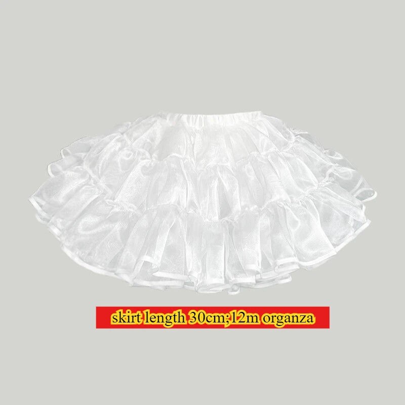 Юбка лолита органза, размер shorts, цвет 30cm I 12m
