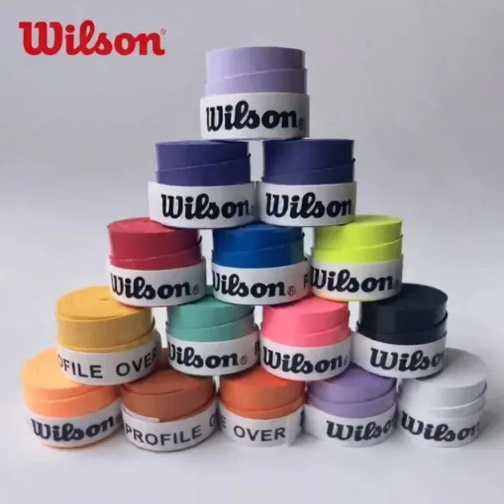 Теннисные обмотки W-WKY12, впитывающие пот, 12/24 шт WILSON MIX 12PCS