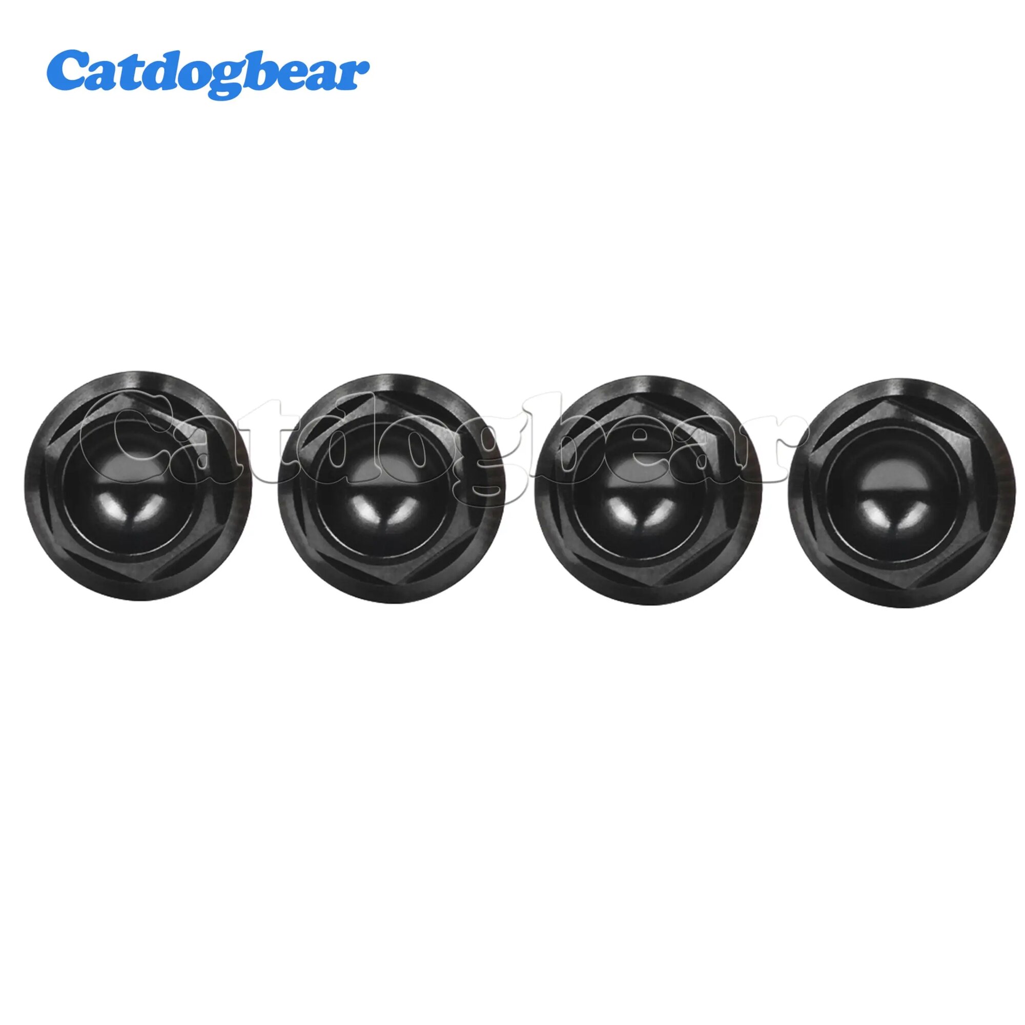 Болты дисковых тормозов Catdogbear Black 35mm 4шт