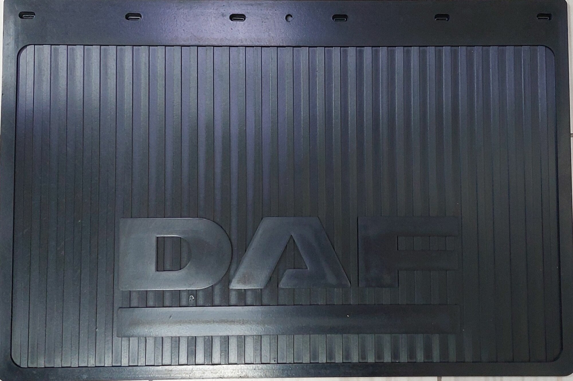 Брызговик DAF 600x400 люкс черные буквы - 2шт