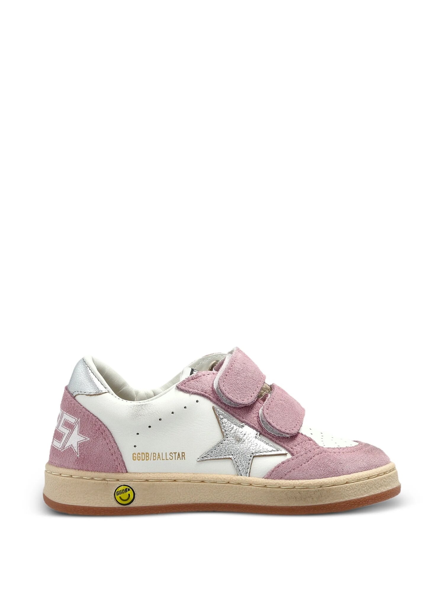 Кроссовки Golden Goose Ball Star touch-strap sneakers, размер 27, белый — фото 1