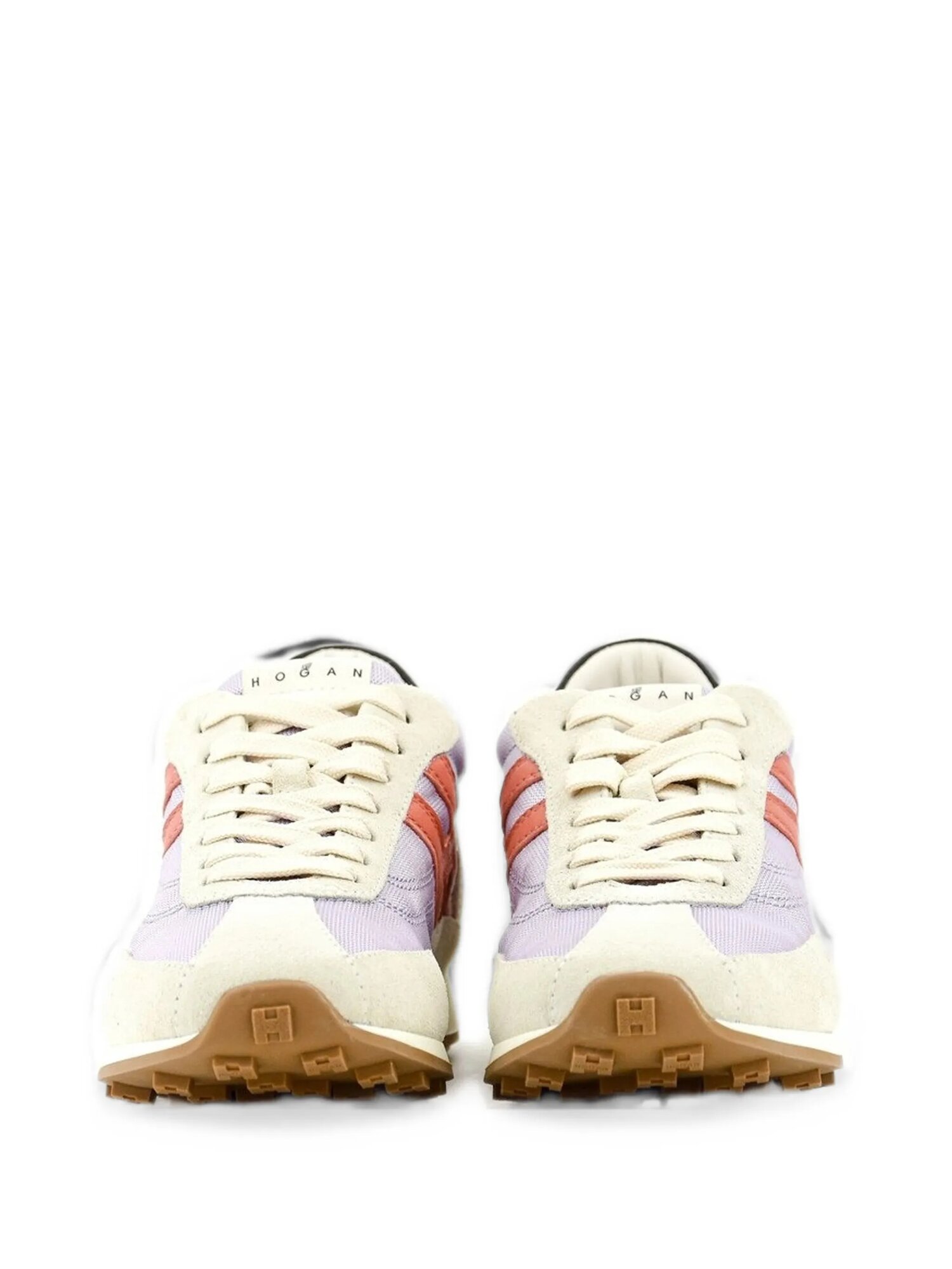 Кроссовки Hogan Athletic logo-patch sneakers, размер 38 EU, разноцветный — фото 1