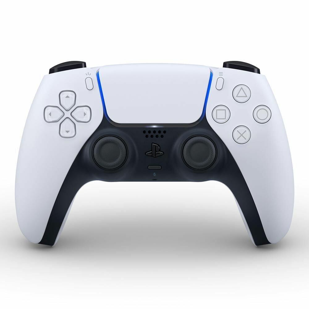 Геймпад DualSense Wireless Controller, Bluetooth, Проводной, белый — фото 1