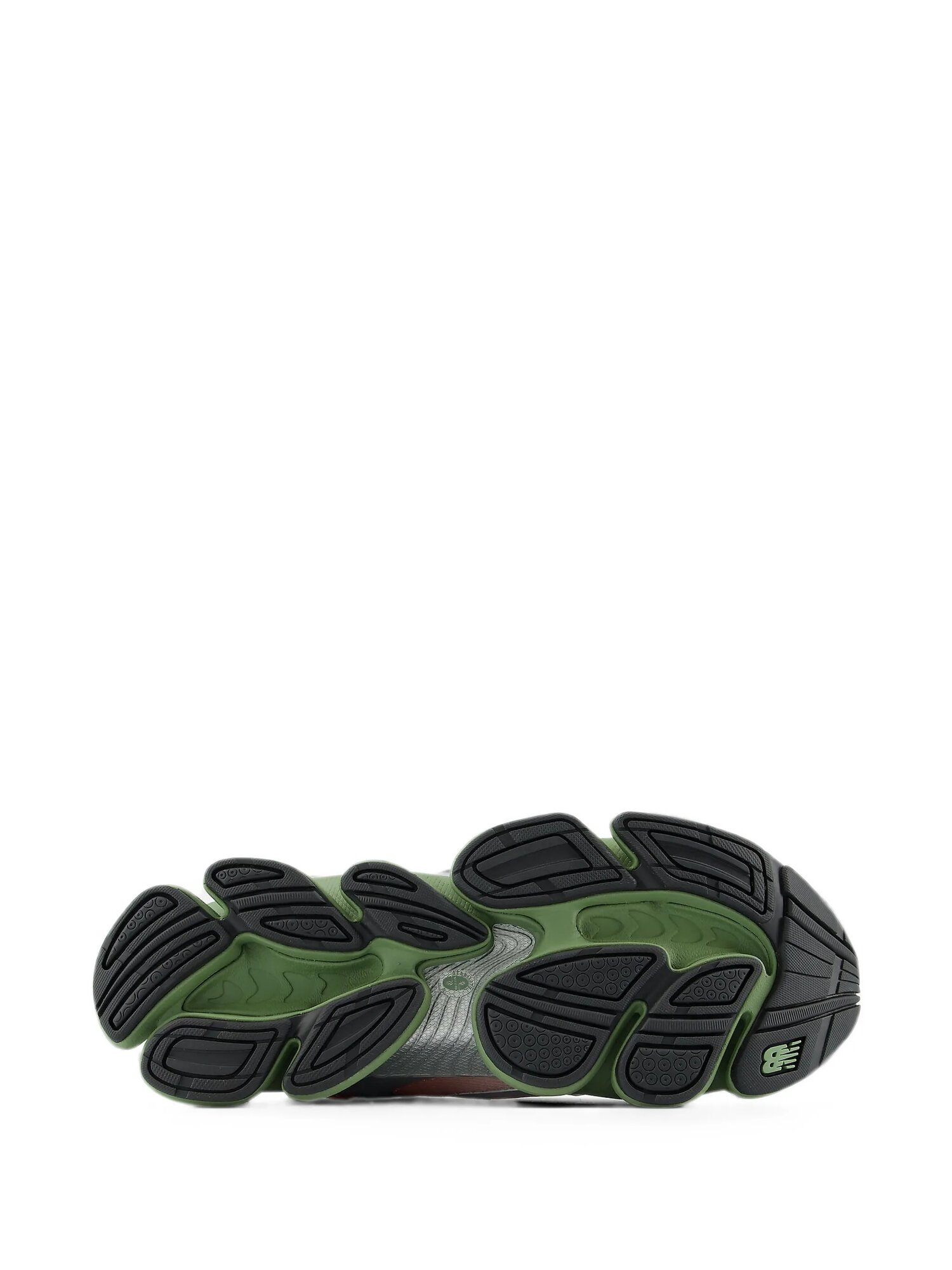 Кроссовки New Balance Abzorb 2000, размер 13,5 US, серебристый/красный — фото 1