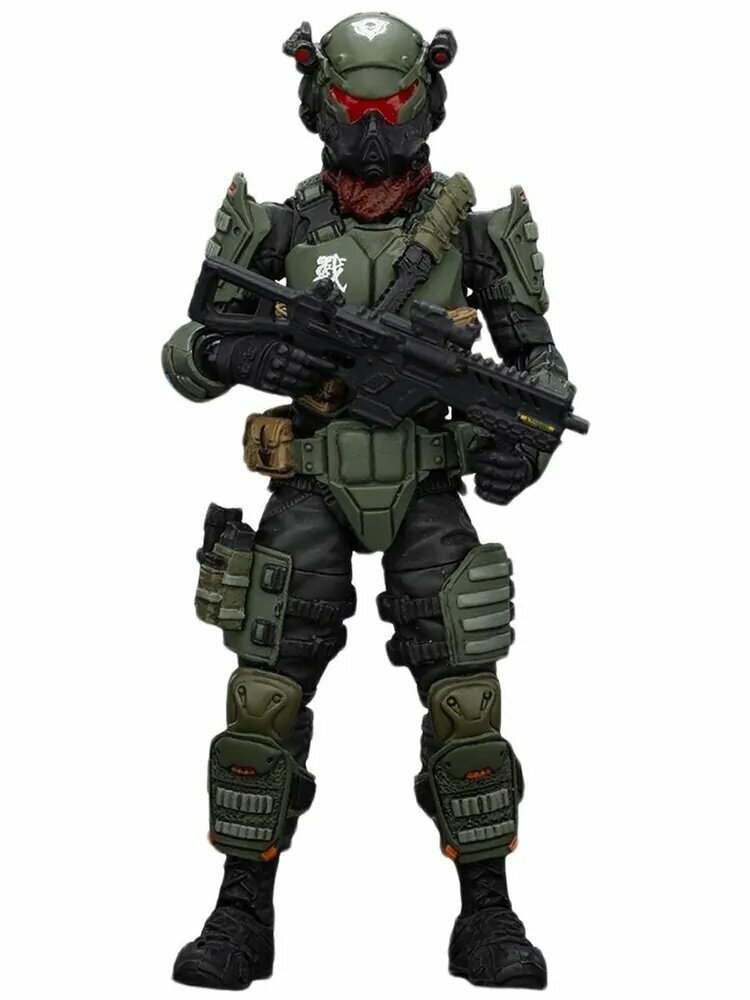 Подвижная фигурка JOYTOY Dark Source 1/18 Action Figures Stellar Scar Assault Team Titanite Model