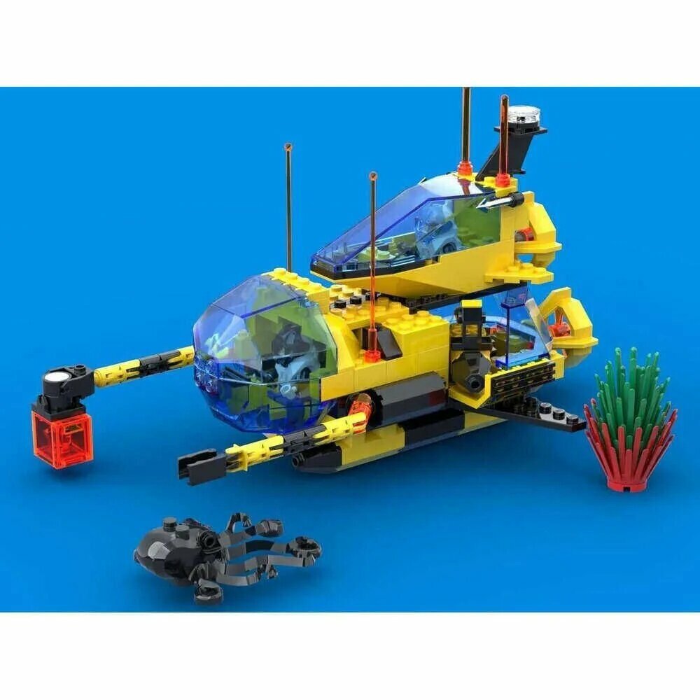167шт. Конструктор Aquanauts 6175 C Набор строительных блоков