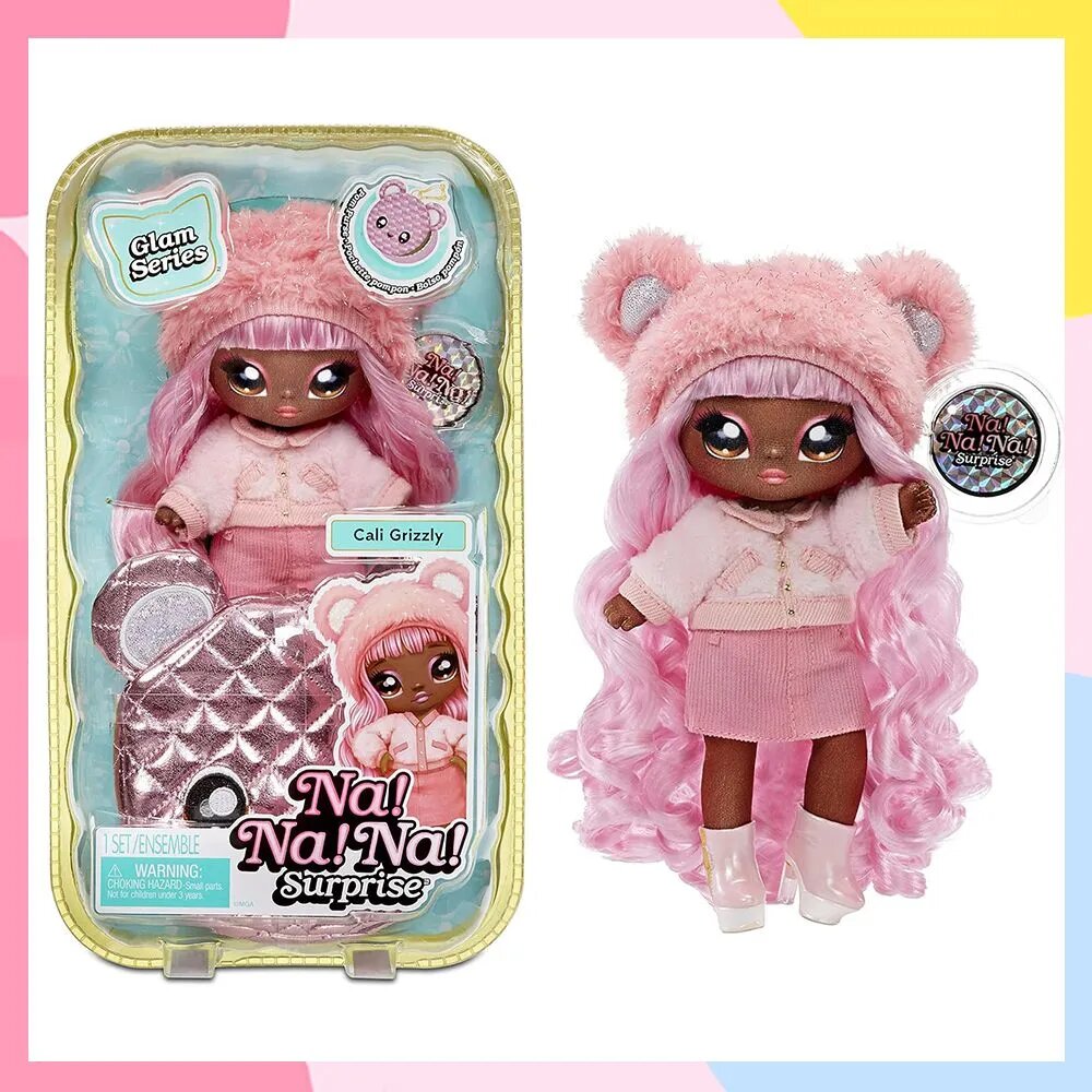 Кукла Гламурная серия Glam Series Cali Grizzly 19 см Na! Na! Na! Surprise