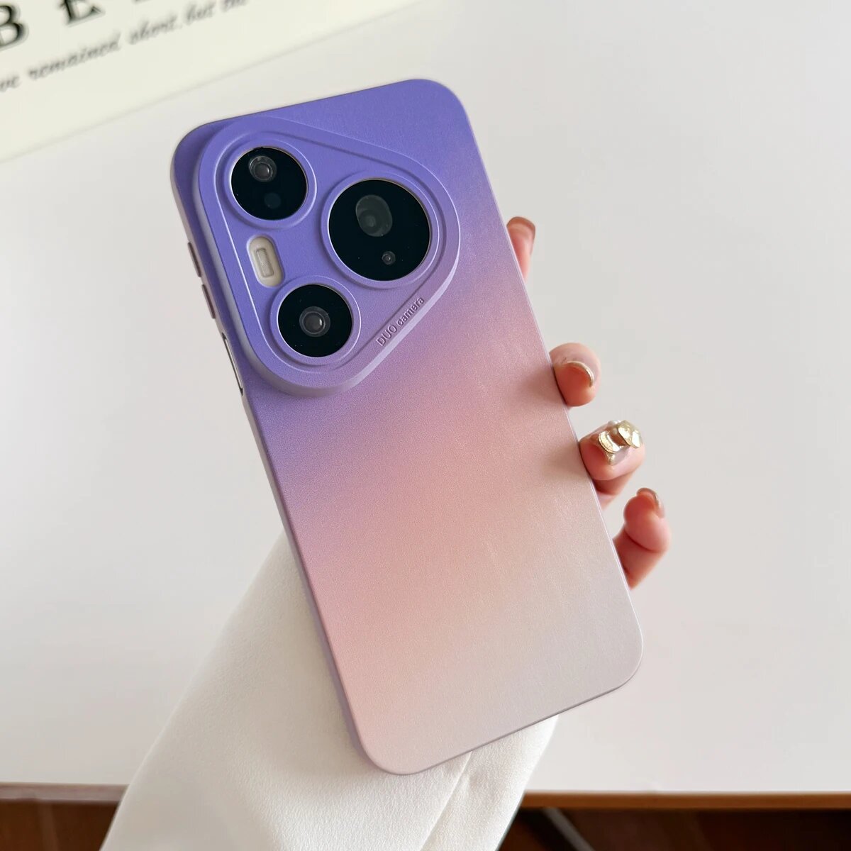 Чехол Skin-Touch Huawei Pura 80 Pro, JBY PU, Цвет: JBY PU
