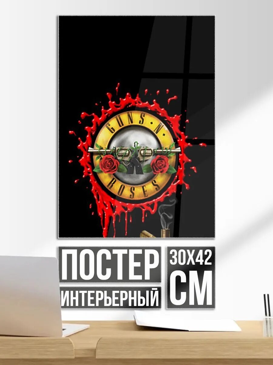 Постер на стену Guns n roses