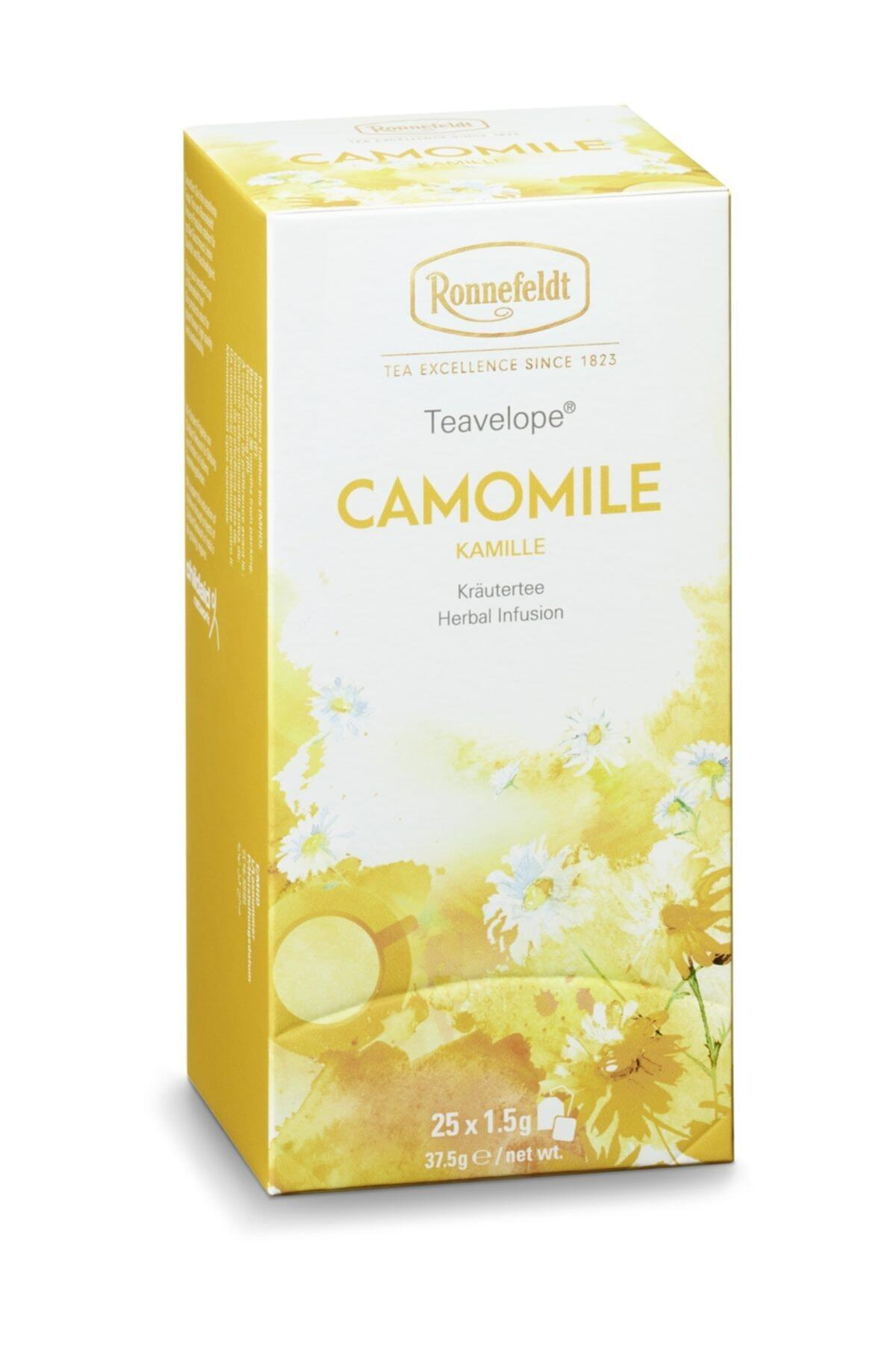 Чай пакетированный Ronnefeldt Camomile, травяной, на чашку 25 пакетов