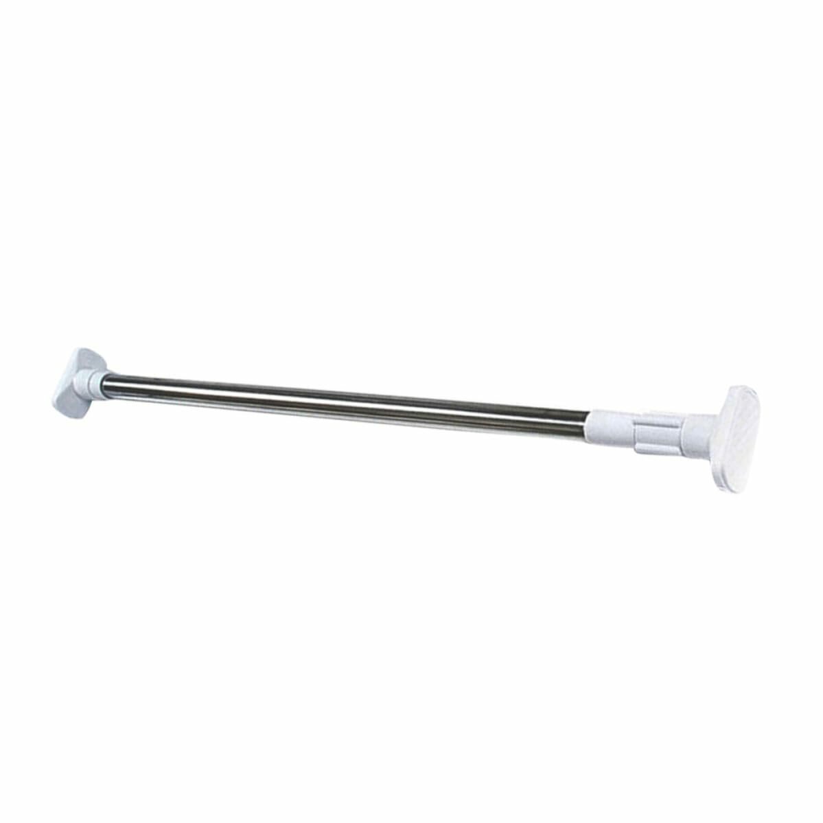 Телескопический карниз для душа из нержавеющей стали 50-80 см, многофункциональный натяжной стержень, регулируемый штанга для одежды для ванной комнаты и душа