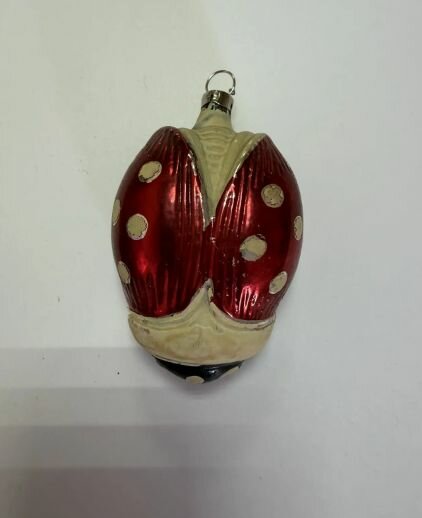 Елочная игрушка Божья коровка