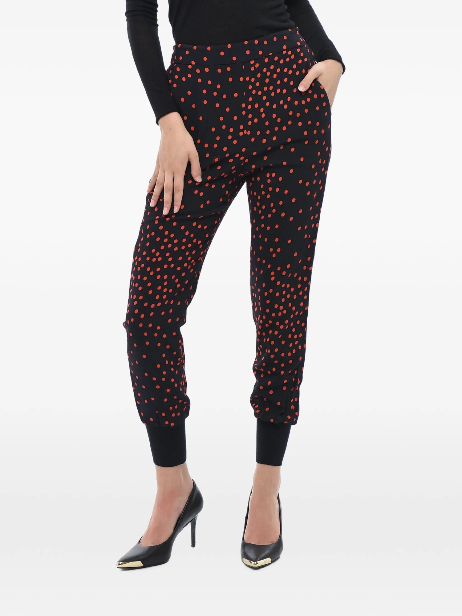 Брюки Julia polka-dot trousers