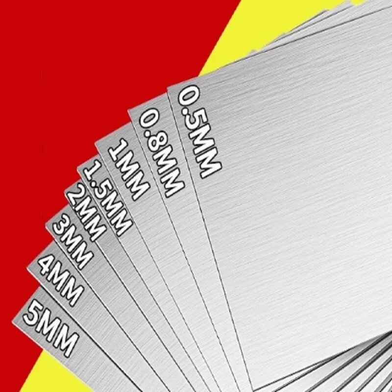 Листы нержавеющей стали 304 Thickness 3mm, 150x150mm 1pc