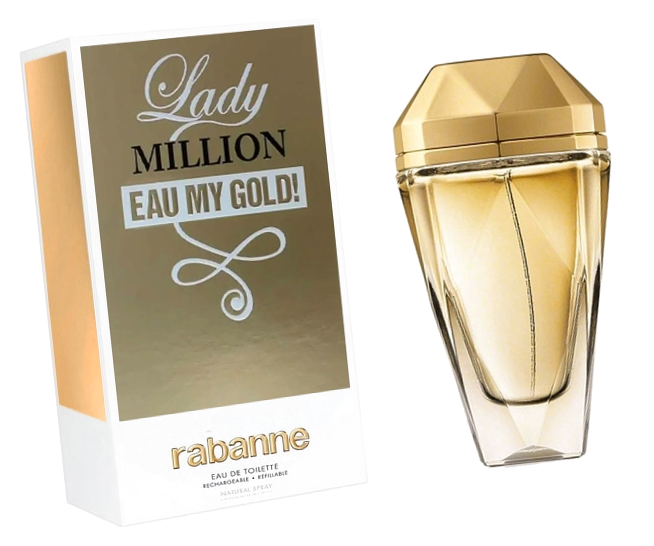 Paco Rabanne Lady Million Eau My Gold 80 мл - женский аромат / Пако Рабан Леди Миллион О Май Голд