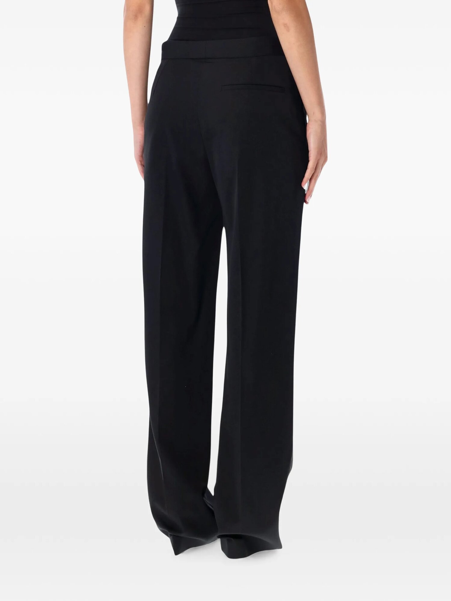 Брюки Stella McCartney Button-detail tailored trousers, размер 42 — фото 1