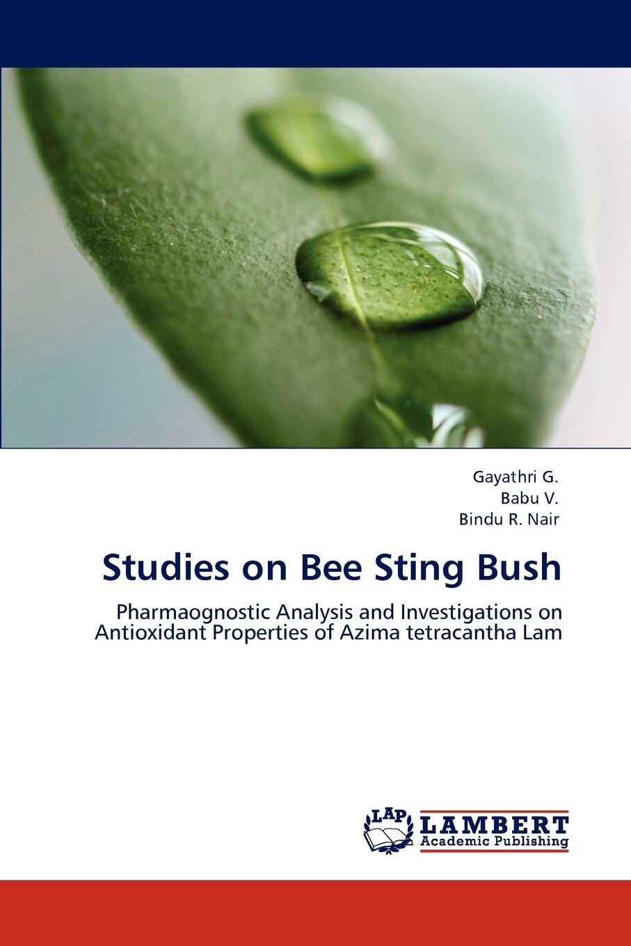 Studies on Bee Sting Bush — фото 1