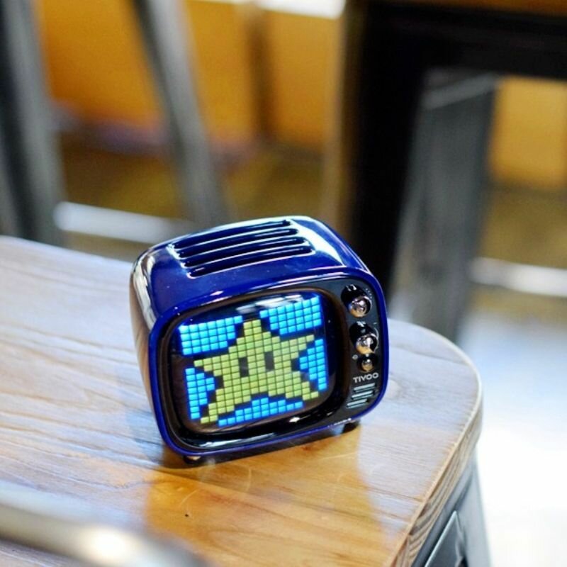 Divoom TIVOO телевизор TV Беспроводной Bluetooth динамик Синий