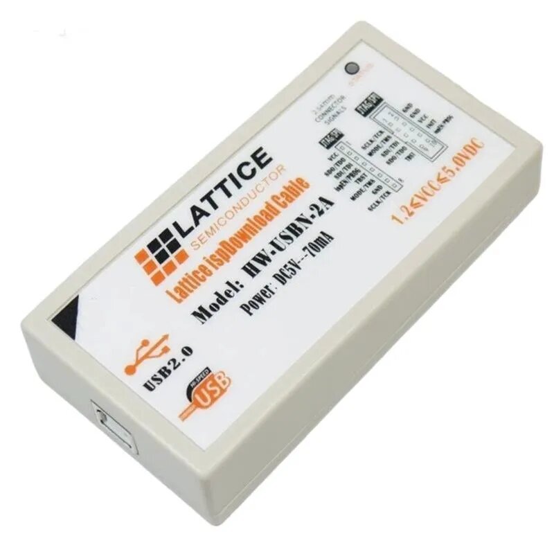 Кабель для загрузки данных Lattice USB HW-USBN-2A для программирования и моделирования CPLD/FPGA.
