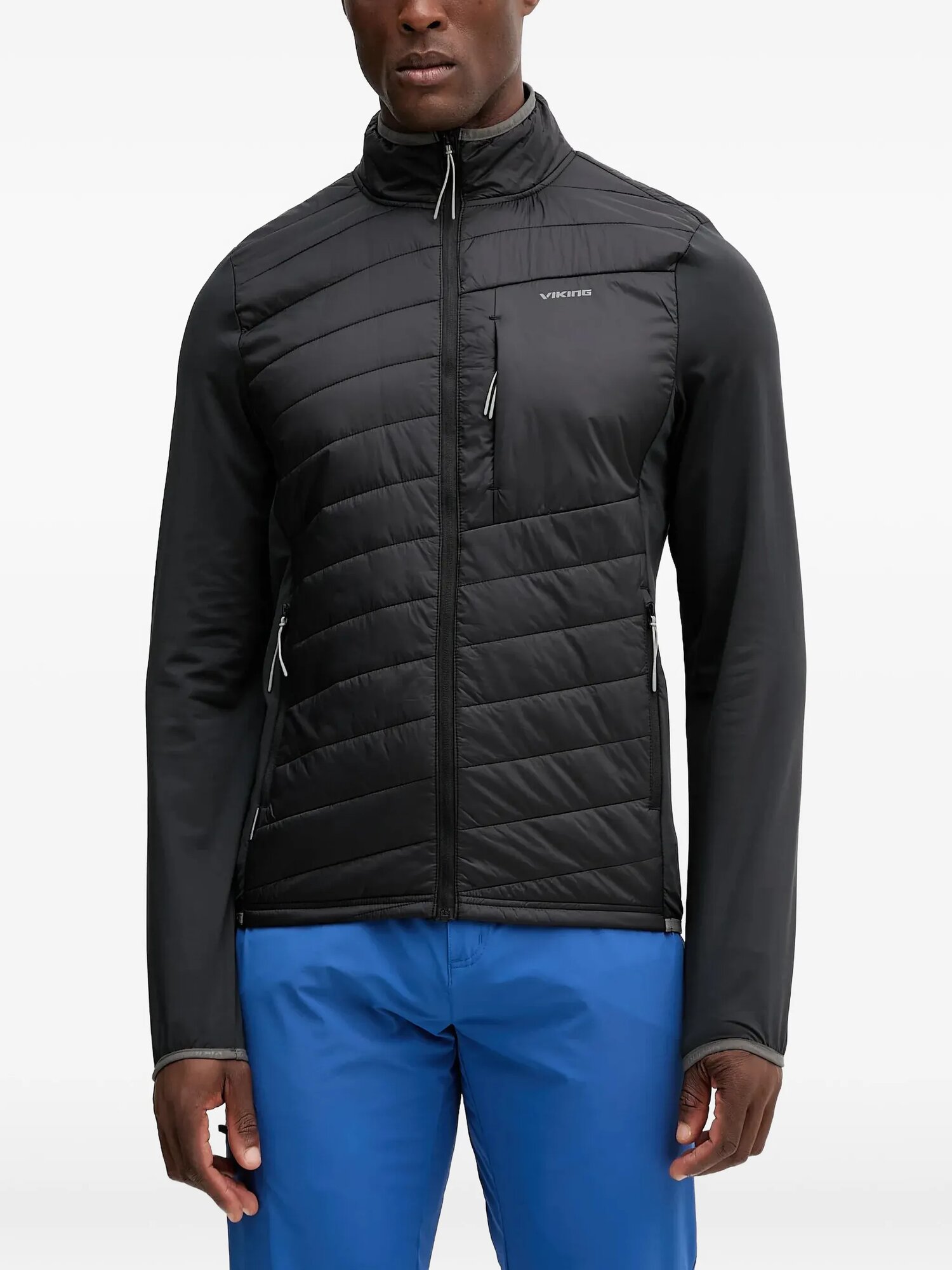 Куртка Quilted panel-detail jacket