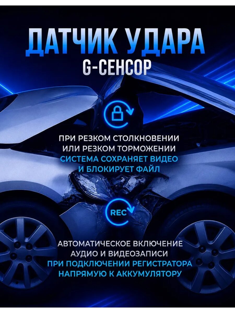 Видеорегистратор зеркало — фото 1