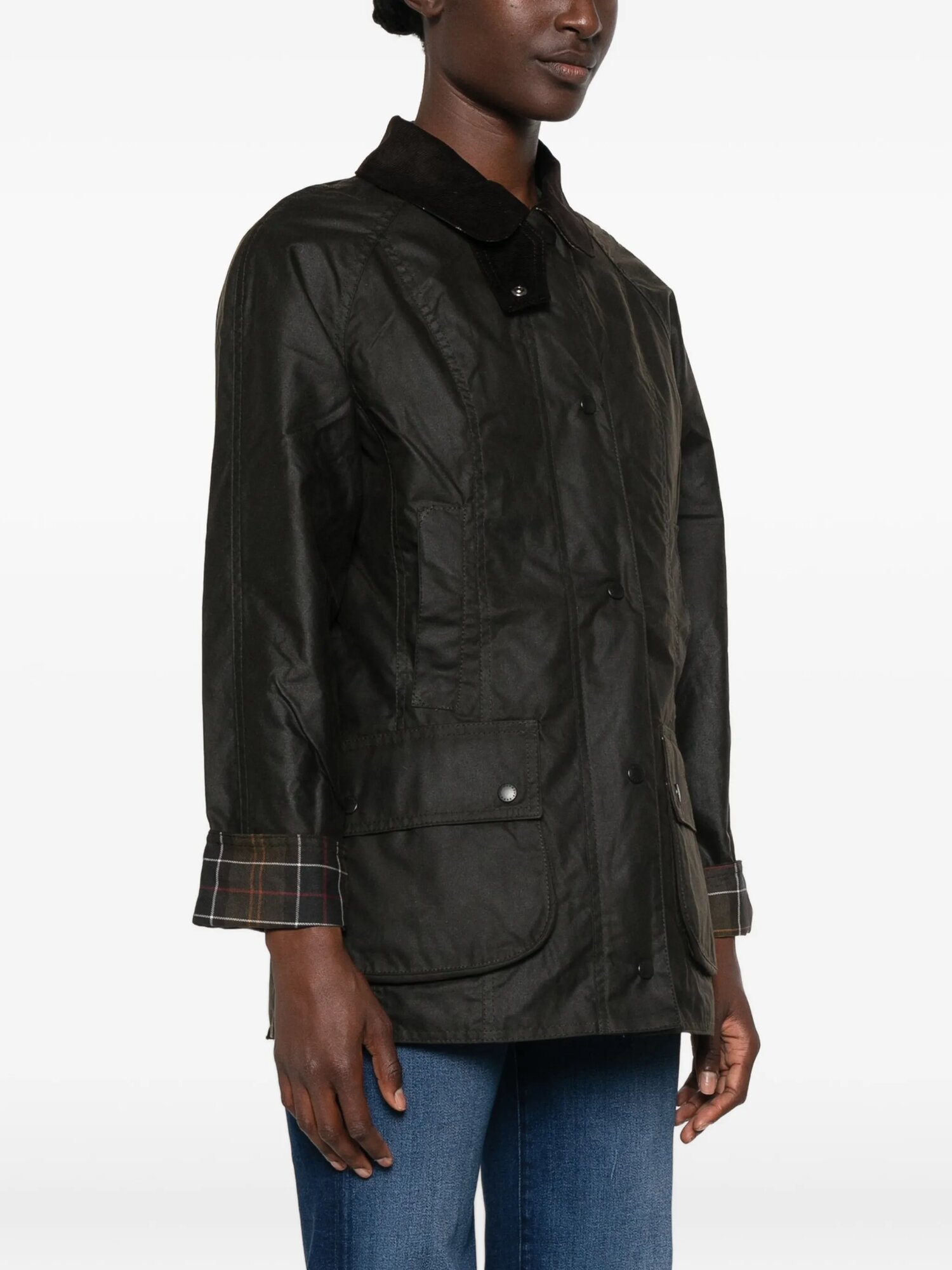 Пальто Barbour Waxed-cotton coat, размер 12 — фото 1