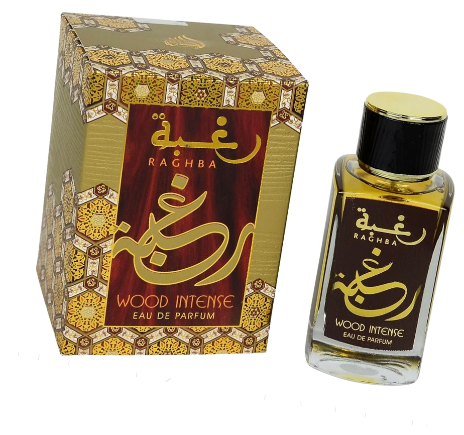 Мужской парфюм Lattafa Perfumes Raghba Wood Intense 100 мл - Латтафа Рагба Вуд Интенс Дерево