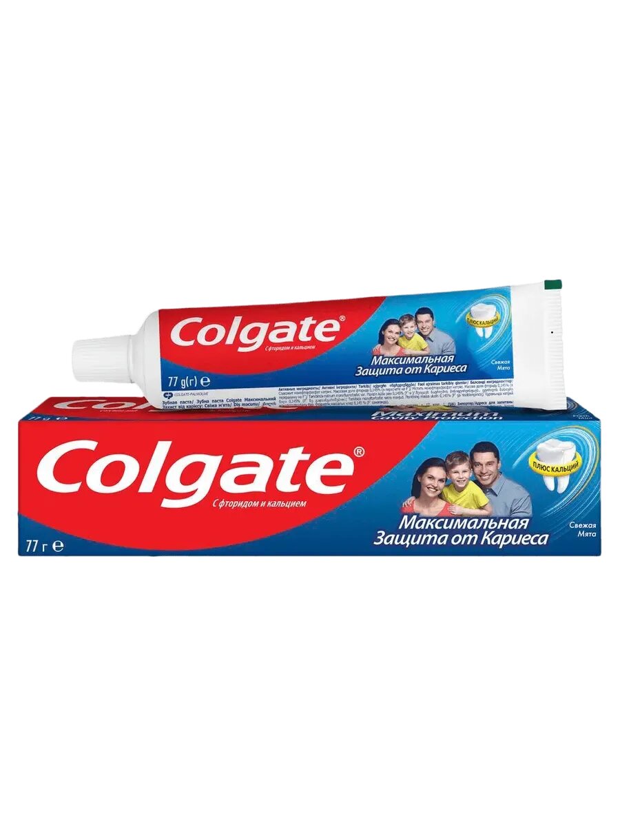 Colgate Зубная паста Максимальная защита от кариеса Свежая мята 50 мл 1 шт