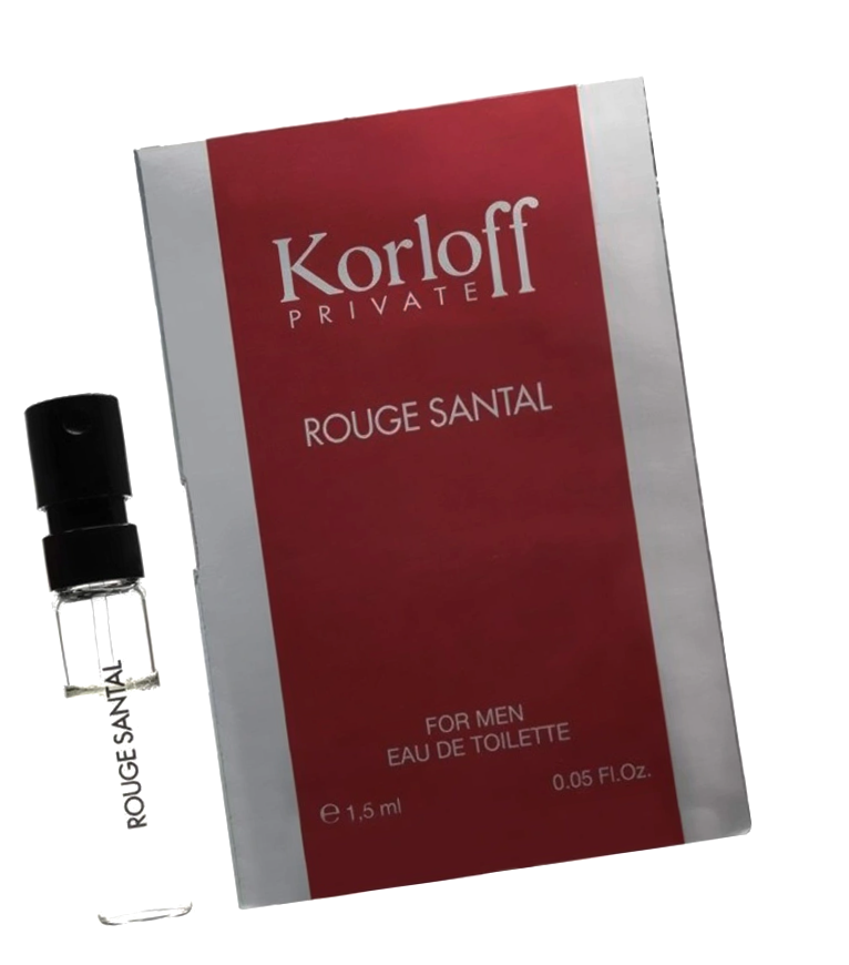 Карлофф Париж Руж Сантал пробник 1.5 мл - Korloff Paris Rouge Santal унисекс