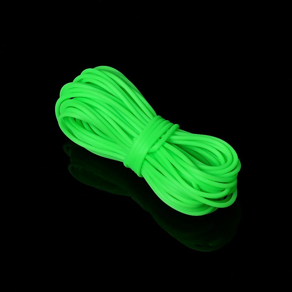 Резиновый шнур Missopick 10 м, 2 мм для рукоделия Зеленый, green