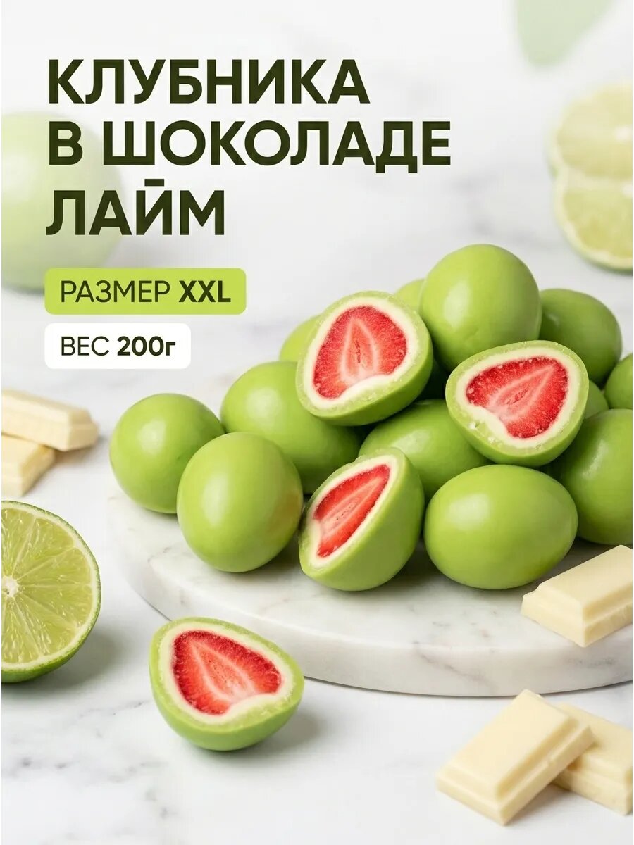 Лаймберри клубника в шоколаде