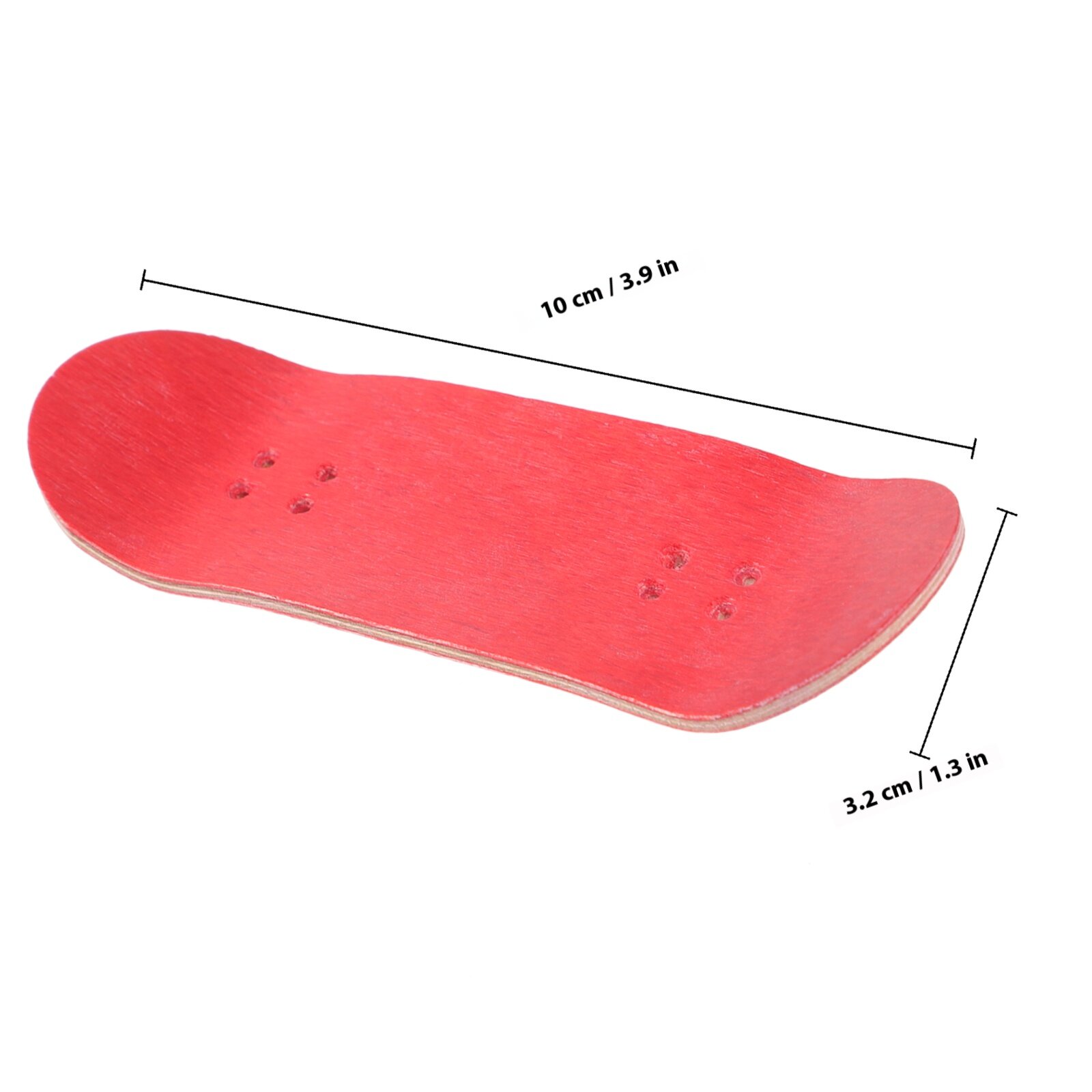 Крепкая Игрушка В Forme Доски Для Скейтбола Красного Цвета 10.00X3.20X1.50Cm