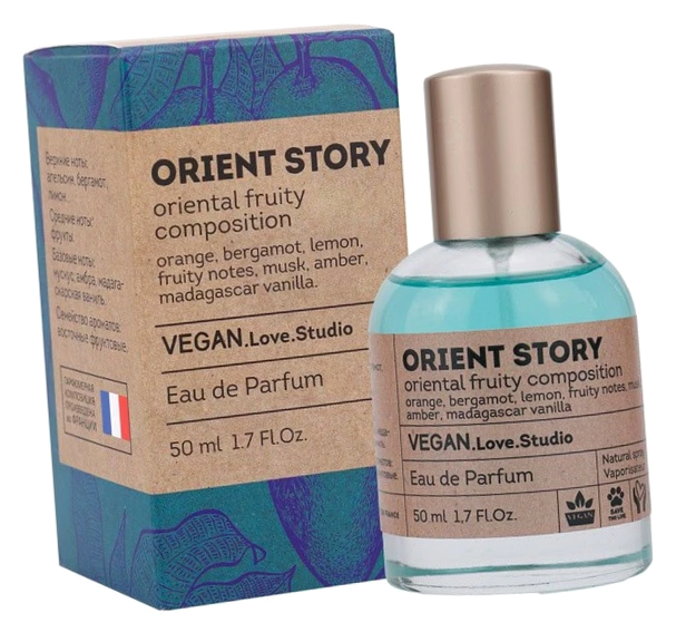 Delta Parfum Vegan Love Studio Orient Story - парфюм женский 50 мл / Ориент Стори