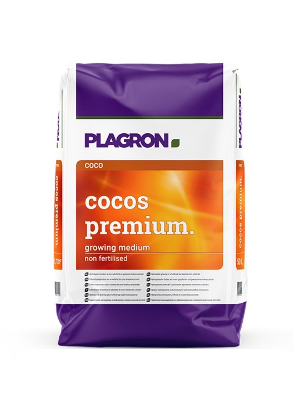 Кокосовый субстрат Plagron Premium Cocos 50 л.